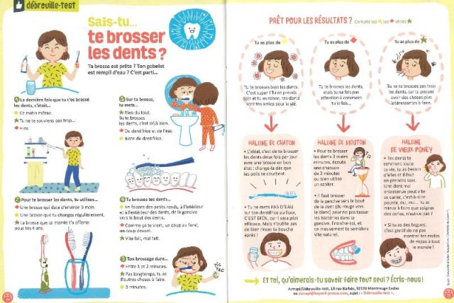 Brossage des dents - École René Lemière